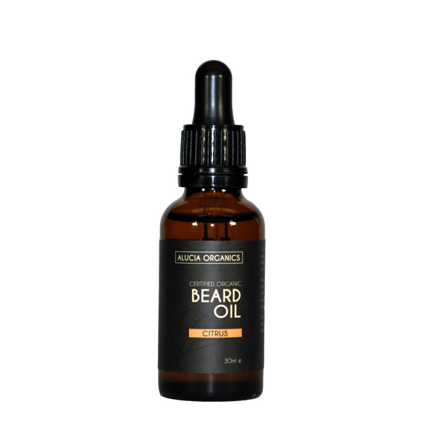 Alucia Organics Certified Organic Beard Oil Citrus 30ml